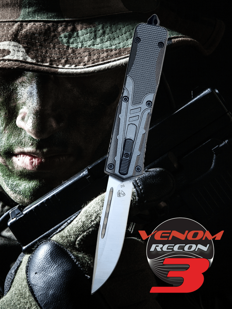 Venom Recon 3 OTF Knife – Fast, Reliable, Durable Edge